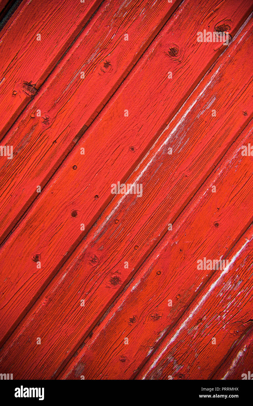 full frame image of red wooden wall background Stock Photo - Alamy
