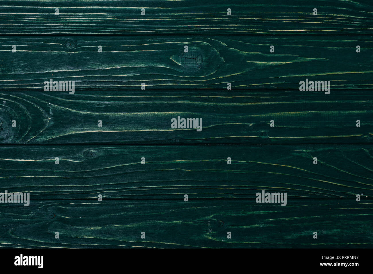 top view of green wooden planks surface for background Stock Photo - Alamy