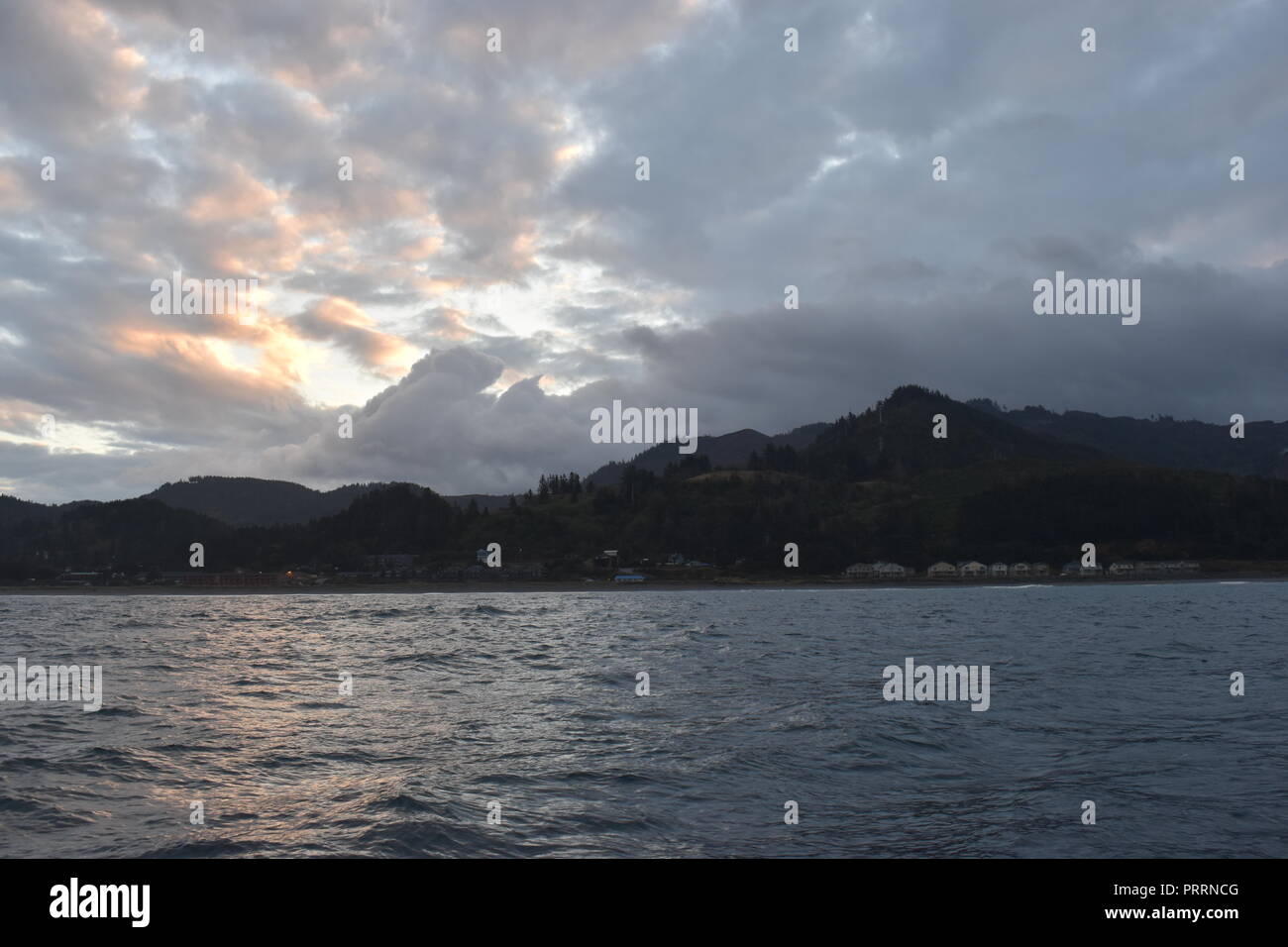 heading out to go bottom fishing on the Oregon coast Stock Photo - Alamy