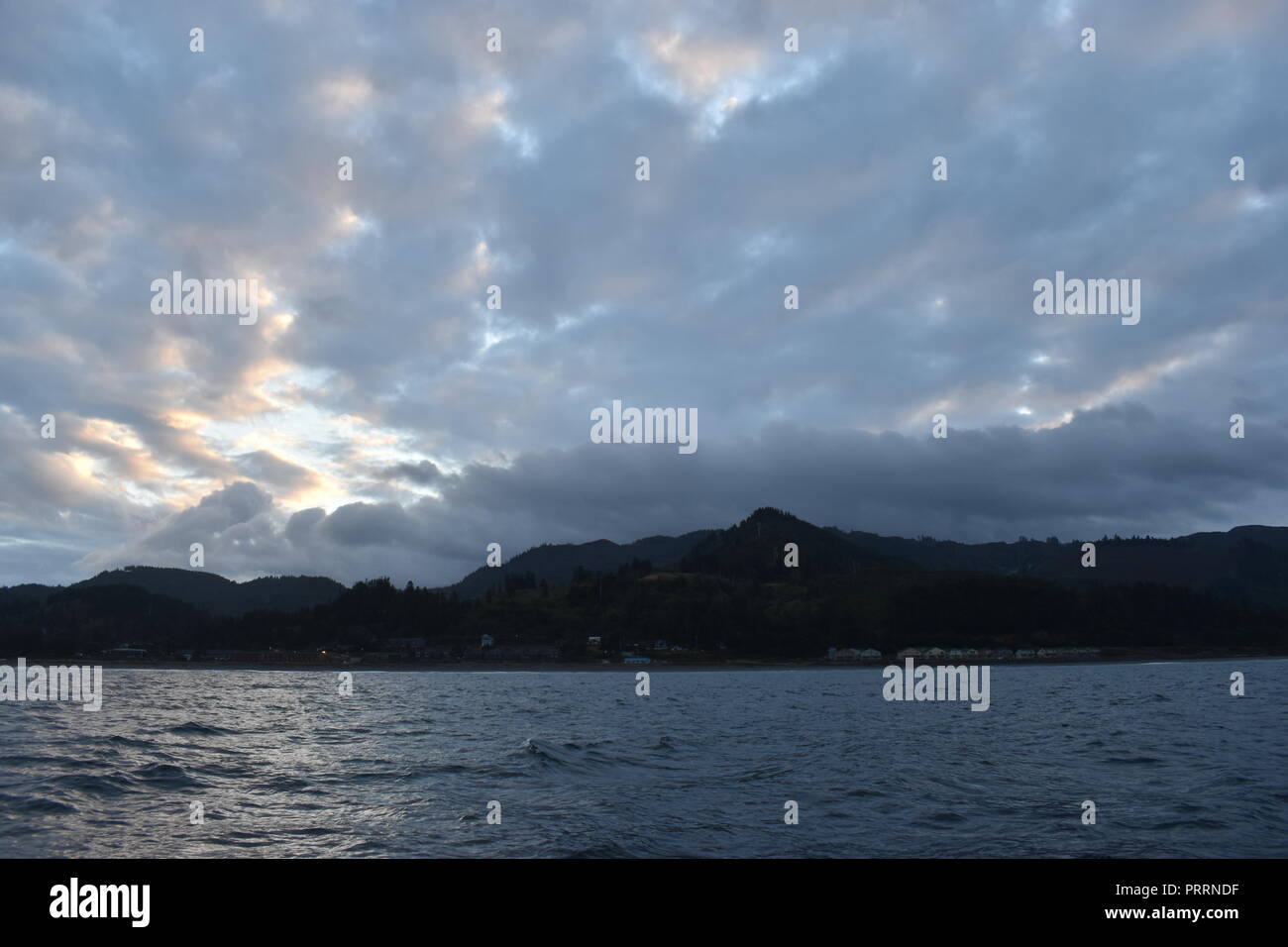 heading out to go bottom fishing on the Oregon coast Stock Photo - Alamy