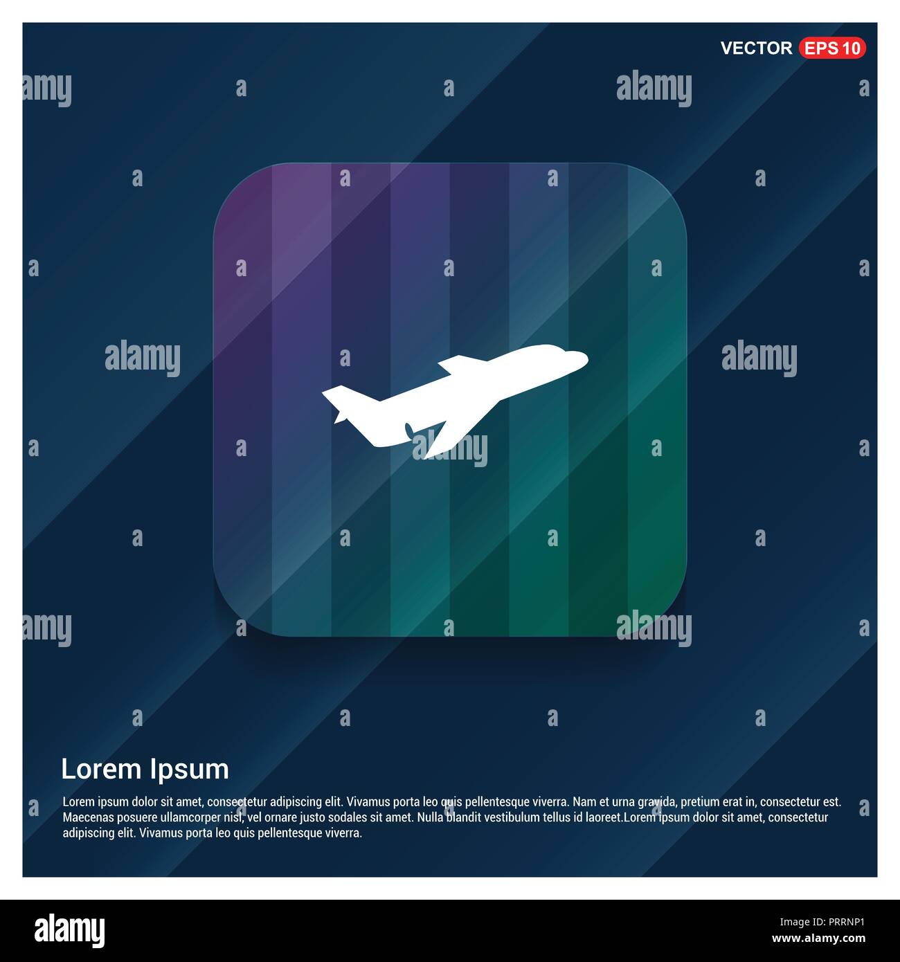 Airplane icon - Free vector icon Stock Vector Image & Art - Alamy