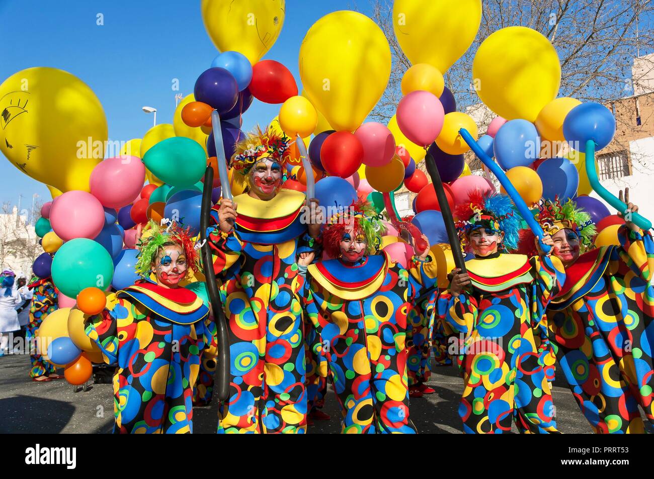 Women dressed as clowns hi-res stock photography and images - Alamy