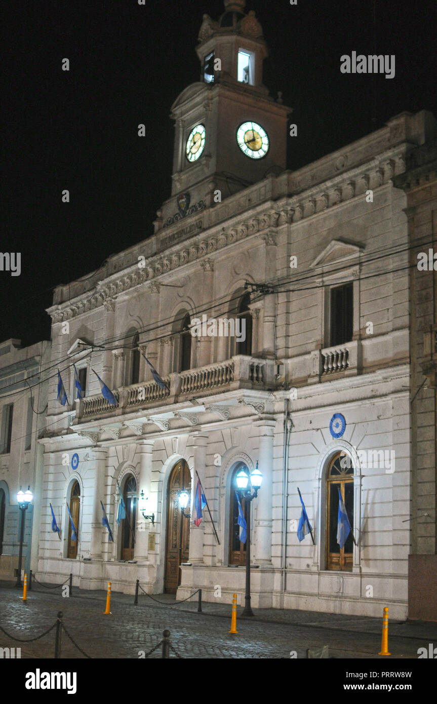 Town hall of Villaguay City in Entre Rios Province, Argentina Stock ...