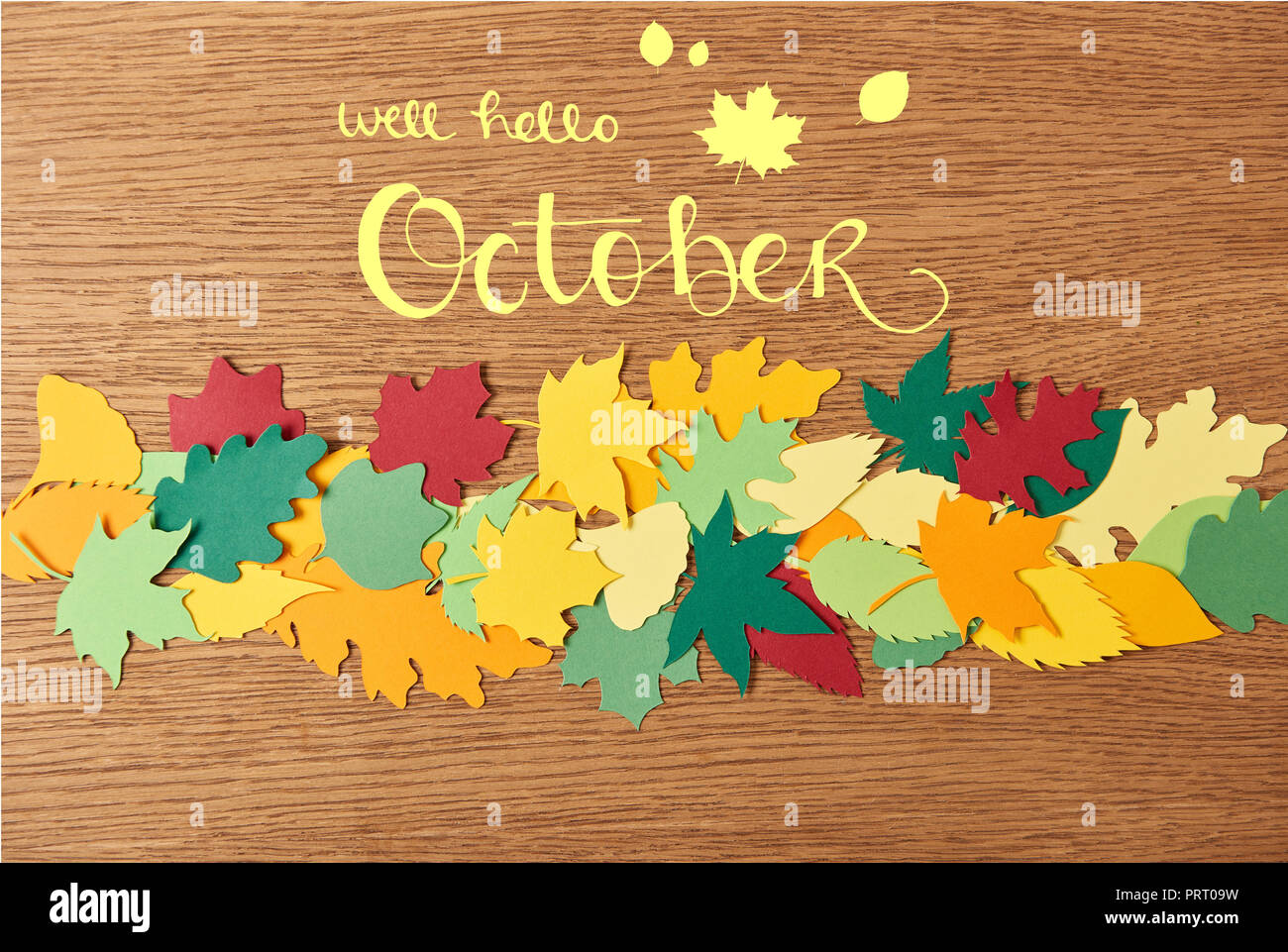 Hello october hi-res stock photography and images - Alamy