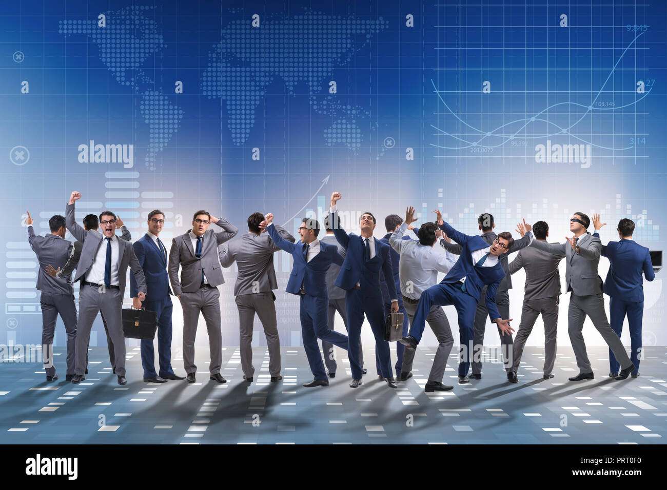 Large group of people poses together on hi-res stock photography and ...