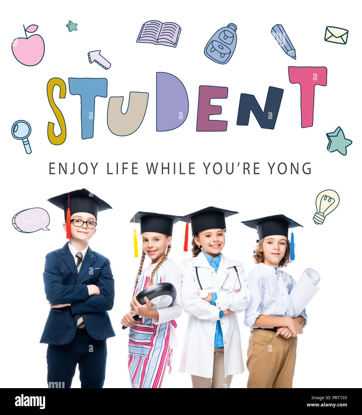 Educational friendship Cut Out Stock Images & Pictures - Alamy