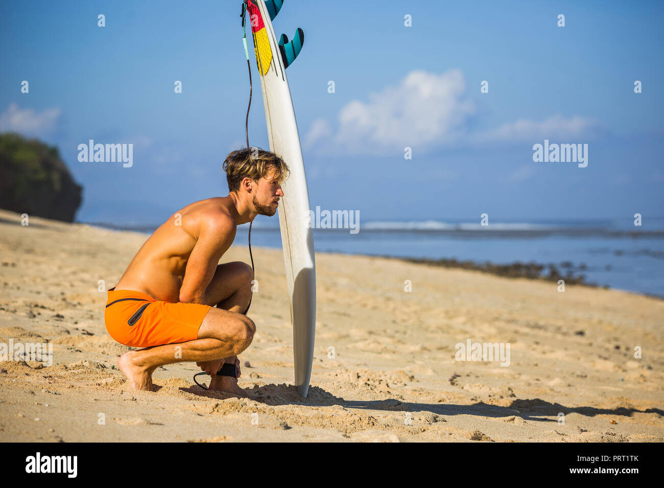 Seascape with man on board hi-res stock photography and images - Alamy