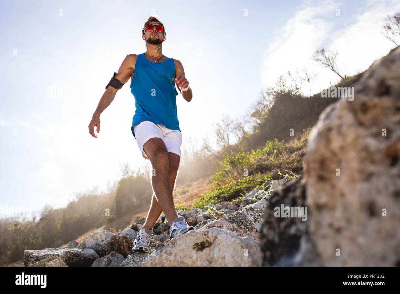 Male bottom view hi-res stock photography and images - Alamy