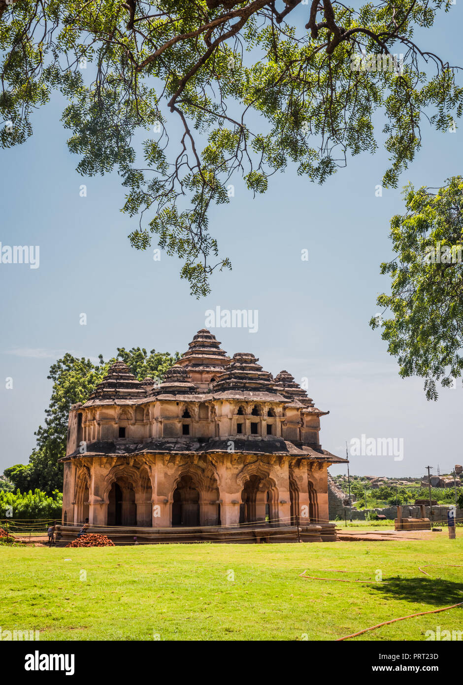 Lotus Mahal At Hampi,Karnataka, India Stock Photo - Alamy