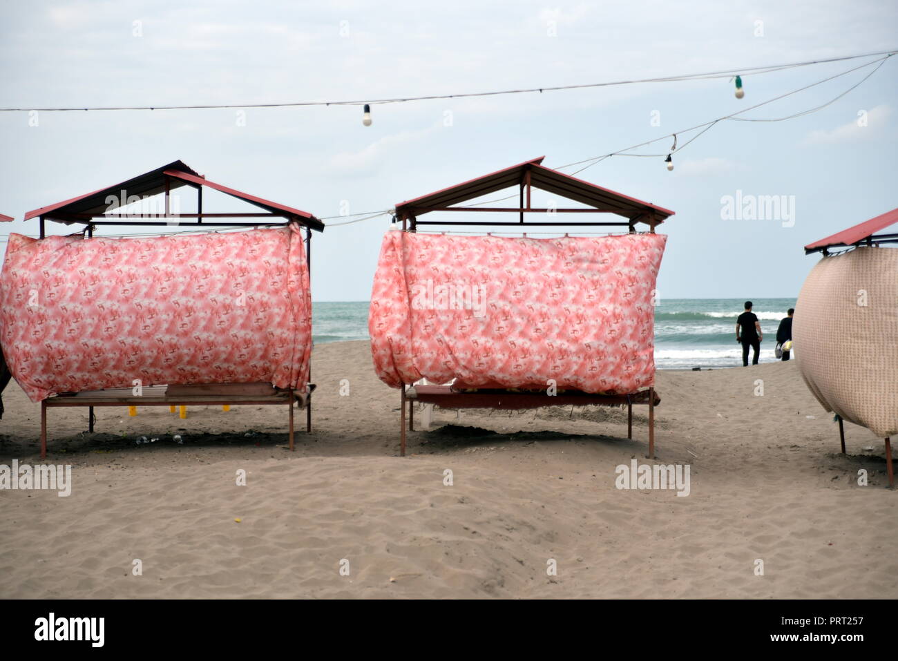 Ziba kenar beach, Caspian sea, Rasht, Gilan Province, Iran Stock Photo ...