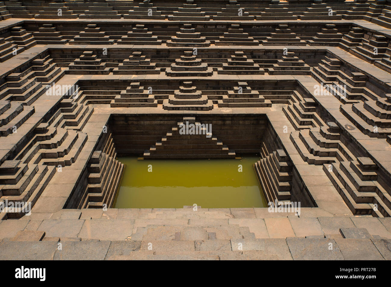 Pushkarini At Hampi, Karnataka Stock Photo - Alamy