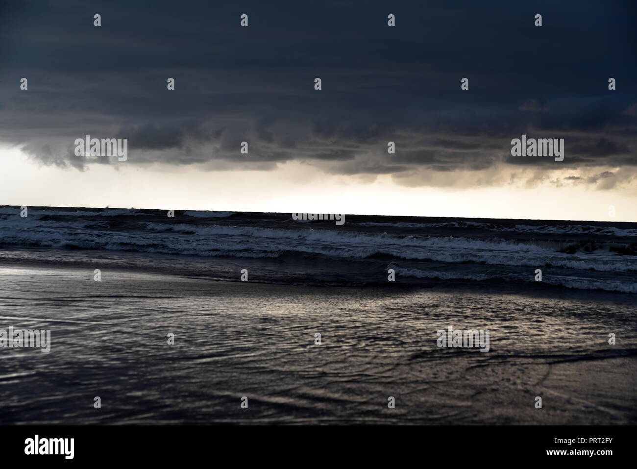 Ziba kenar beach, Caspian sea, Rasht, Gilan Province, Iran Stock Photo ...
