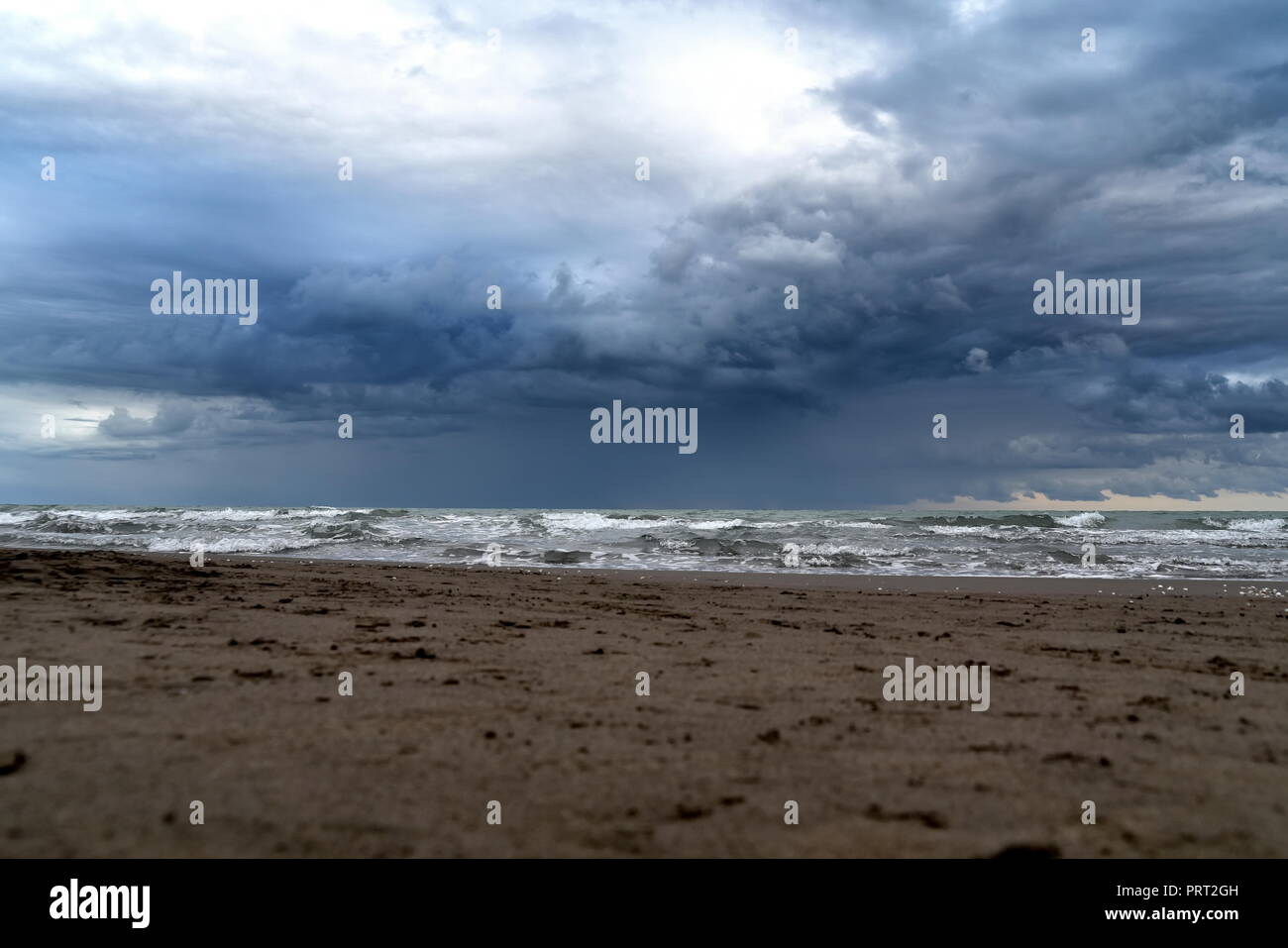 Ziba kenar beach, Caspian sea, Rasht, Gilan Province, Iran Stock Photo ...