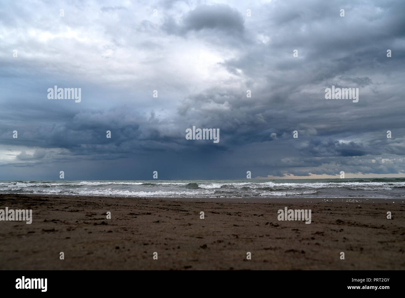 Ziba kenar beach, Caspian sea, Rasht, Gilan Province, Iran Stock Photo ...