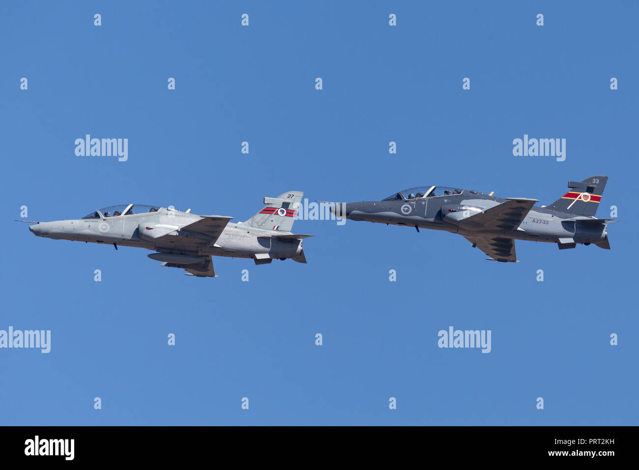 Royal Australian Air Force (RAAF) BAE Hawk 127 lead in fighter trainer ...