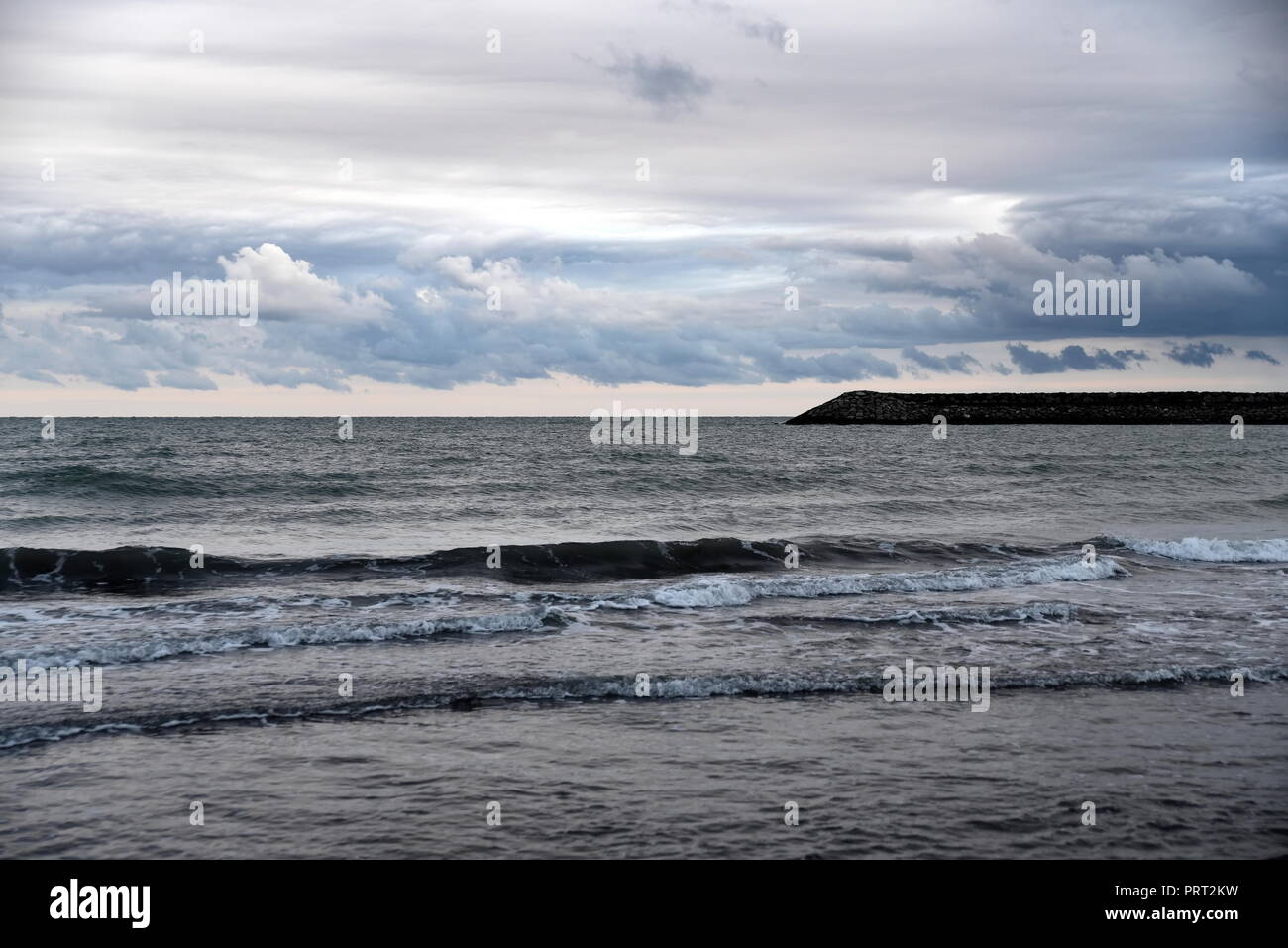 Ziba kenar beach, Caspian sea, Rasht, Gilan Province, Iran Stock Photo ...