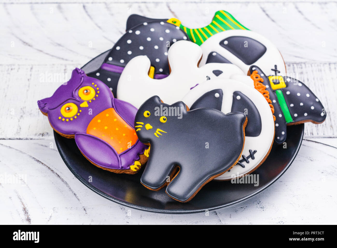 Assortment of gingerbread cookies Stock Photo - Alamy