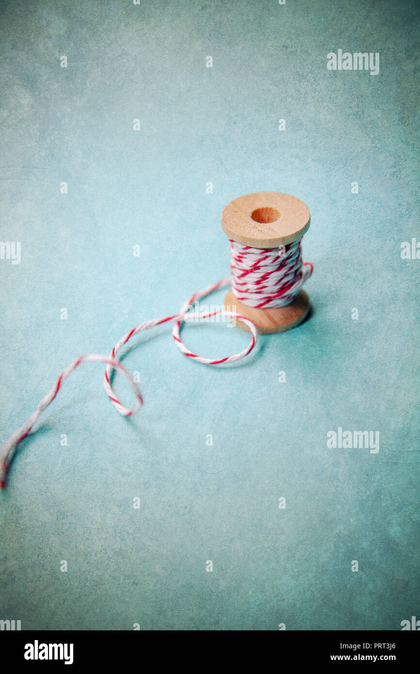 Cotton Reel and Thread Stock Photo - Alamy