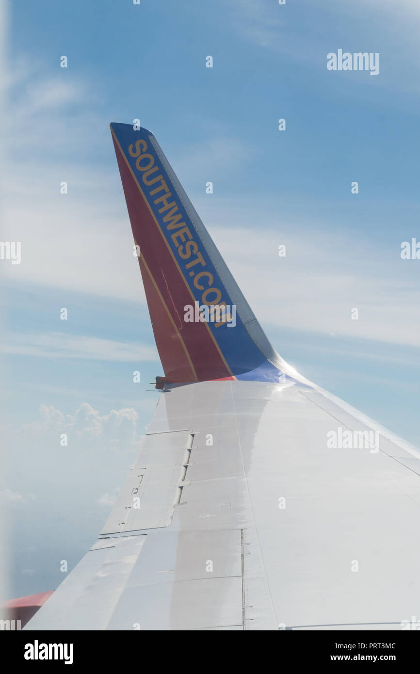 America's Skies, USA - Circa 2018: Southwest Airlines branded painted ...