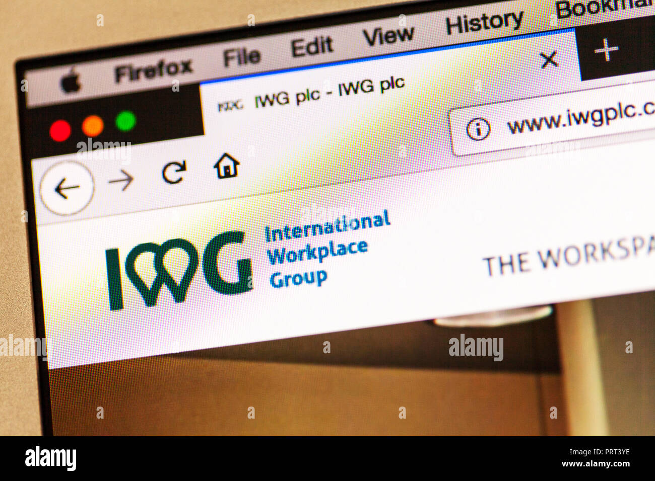 Iwg plc website hi-res stock photography and images - Alamy