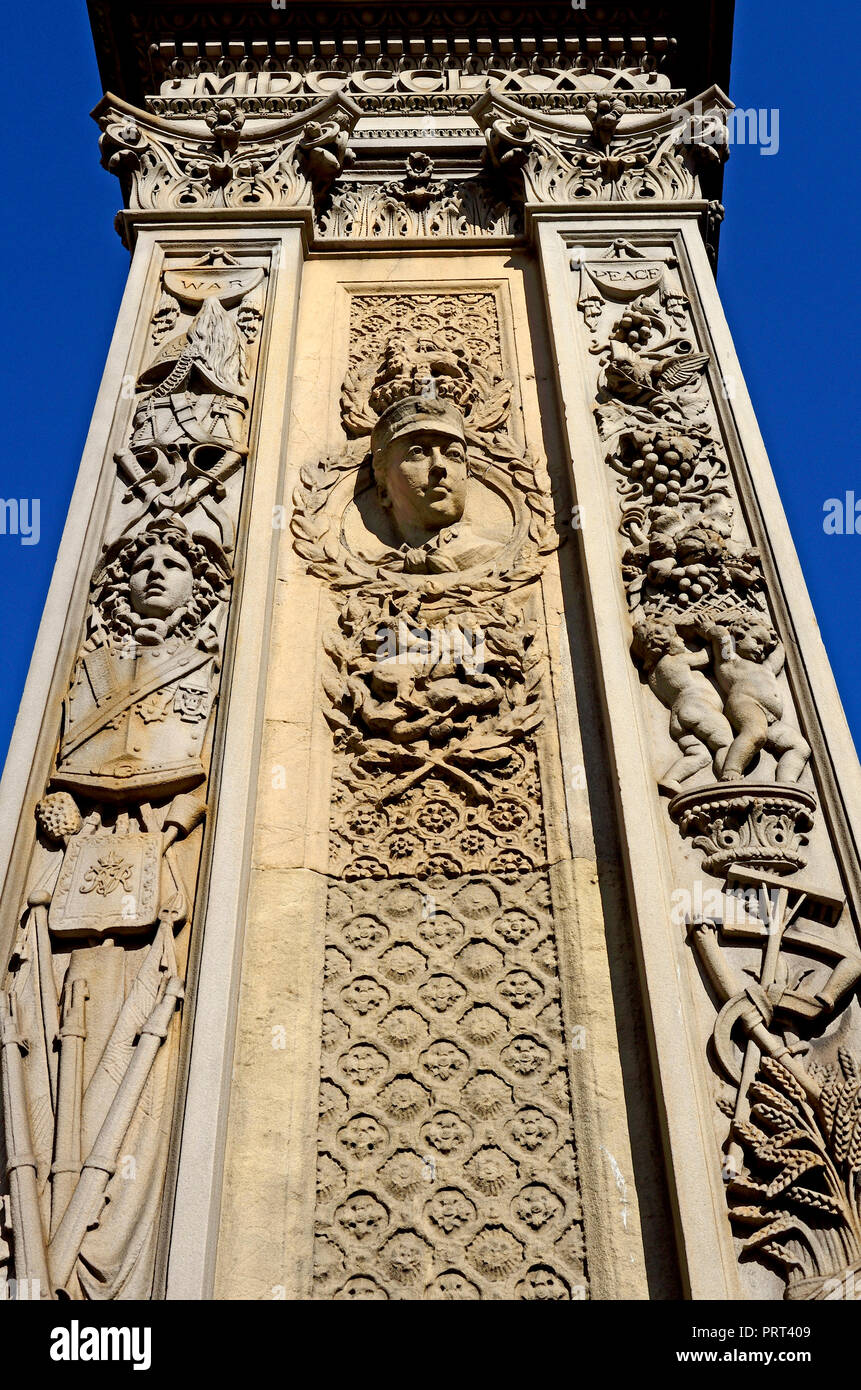 Temple Bar Memorial (Horace Jones: 1880), Strand, London, England, UK ...