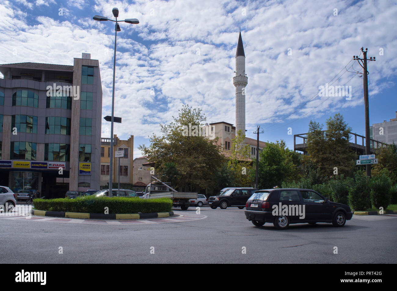 The northern Albania`s city Shkoder (Shkodra or Skadar) is one of the ...
