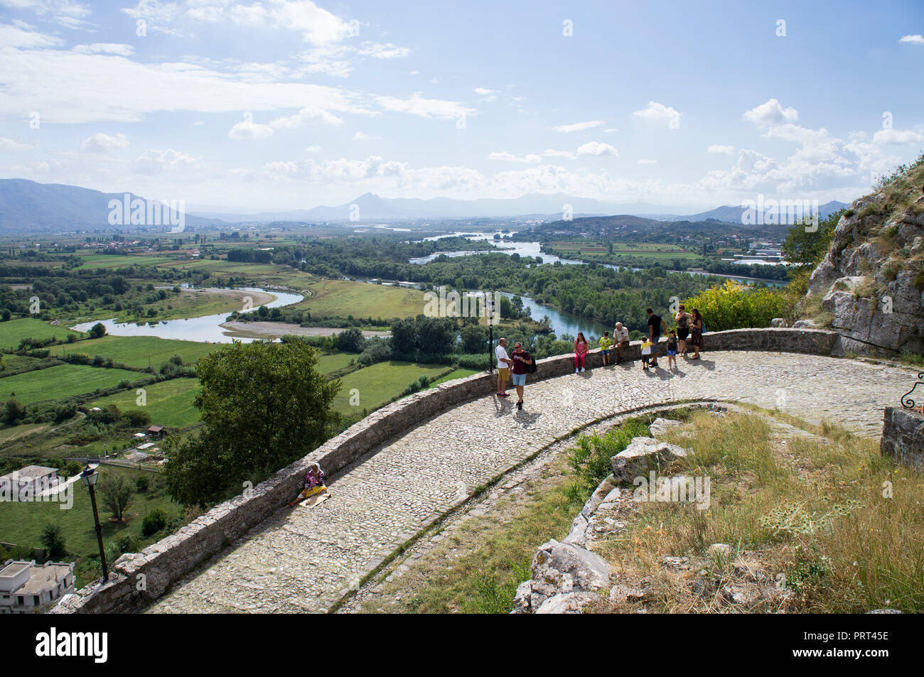 The northern Albania`s city Shkoder (Shkodra or Skadar) is one of the ...