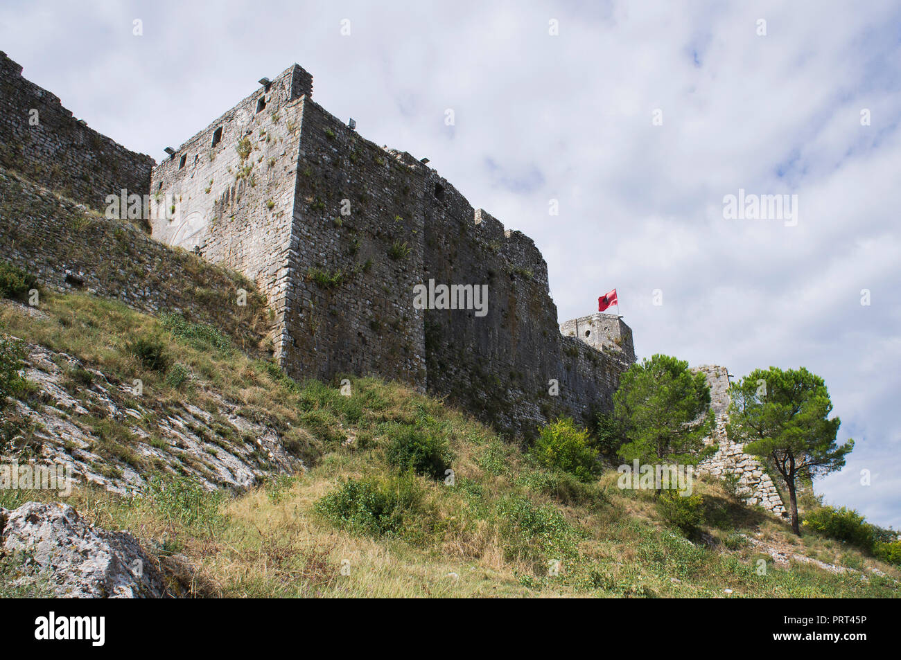 The northern Albania`s city Shkoder (Shkodra or Skadar) is one of the ...