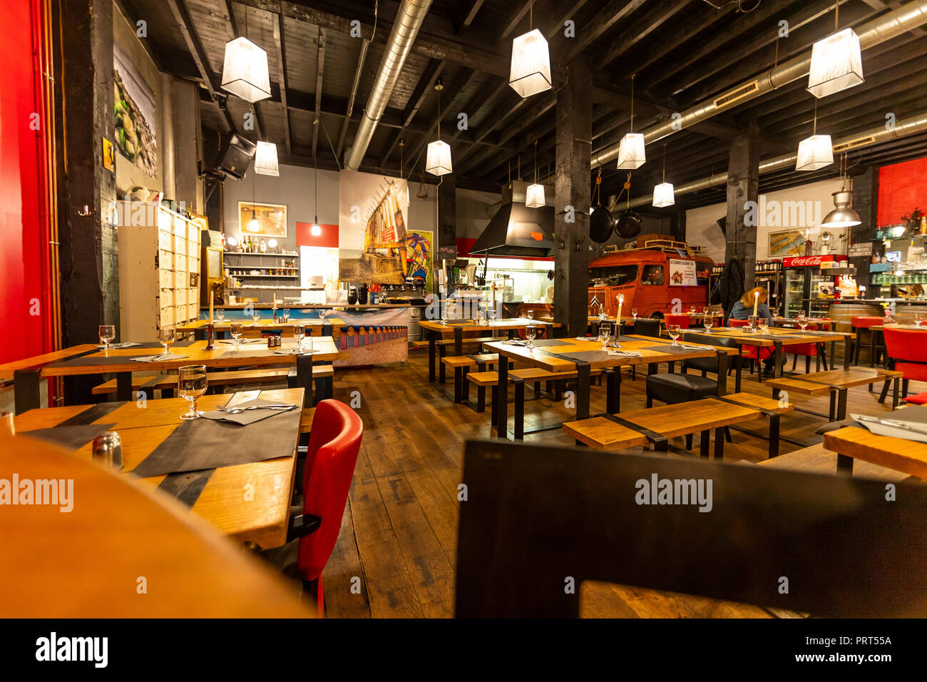 La Cambuse restaurant, Dunkirk, France Stock Photo - Alamy