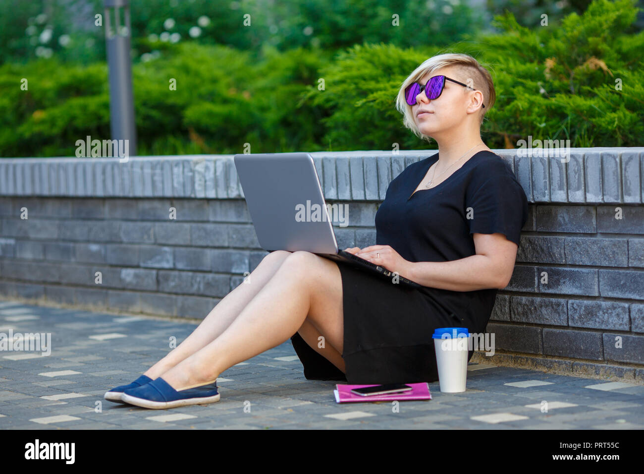 Beautiful female plus size college hi-res stock photography and images ...