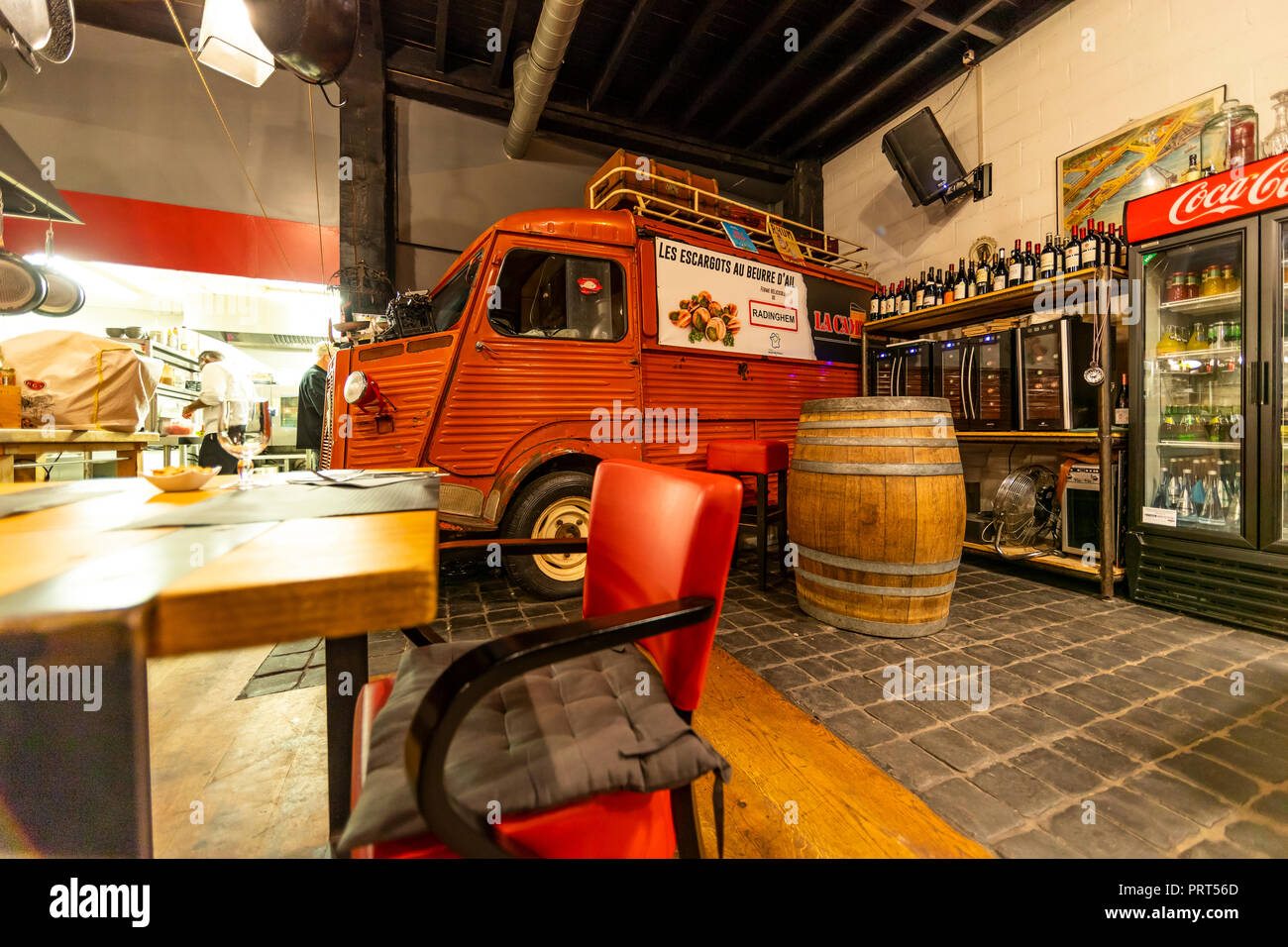 La Cambuse restaurant, Dunkirk, France Stock Photo - Alamy
