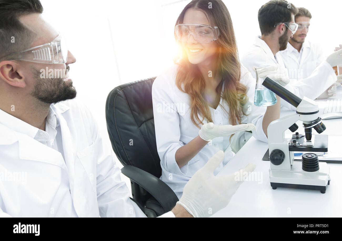 laboratory staff in the workplace Stock Photo - Alamy