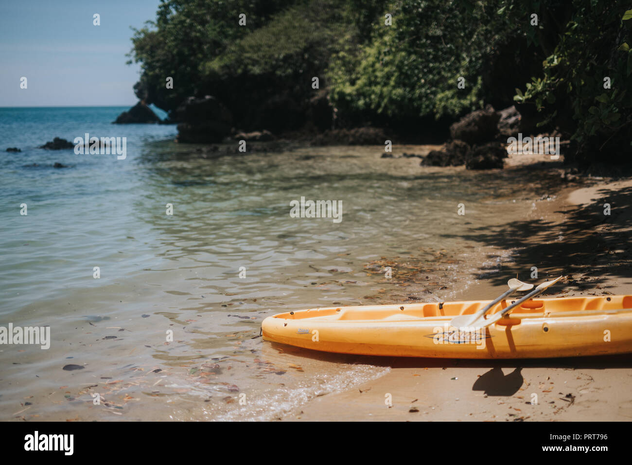 Kayaking in Thailand Stock Photo - Alamy