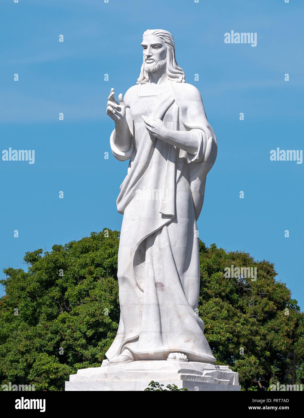 The Christ of Havana, a large sculpture representing Jesus of Nazareth ...