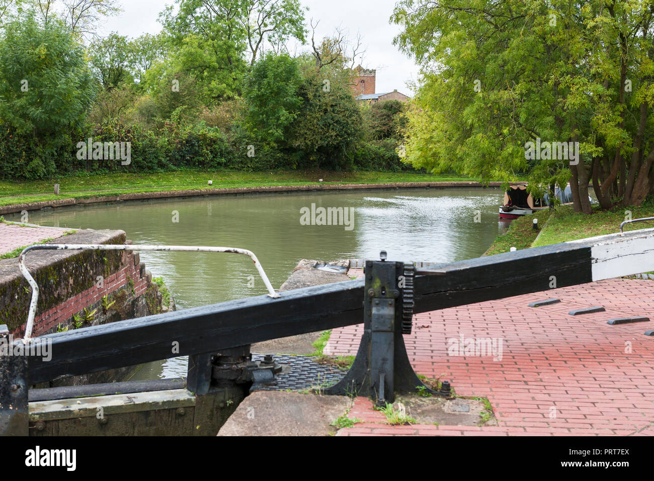 Hillmorton middle locks, Oxford Canal North, officially the busiest set ...