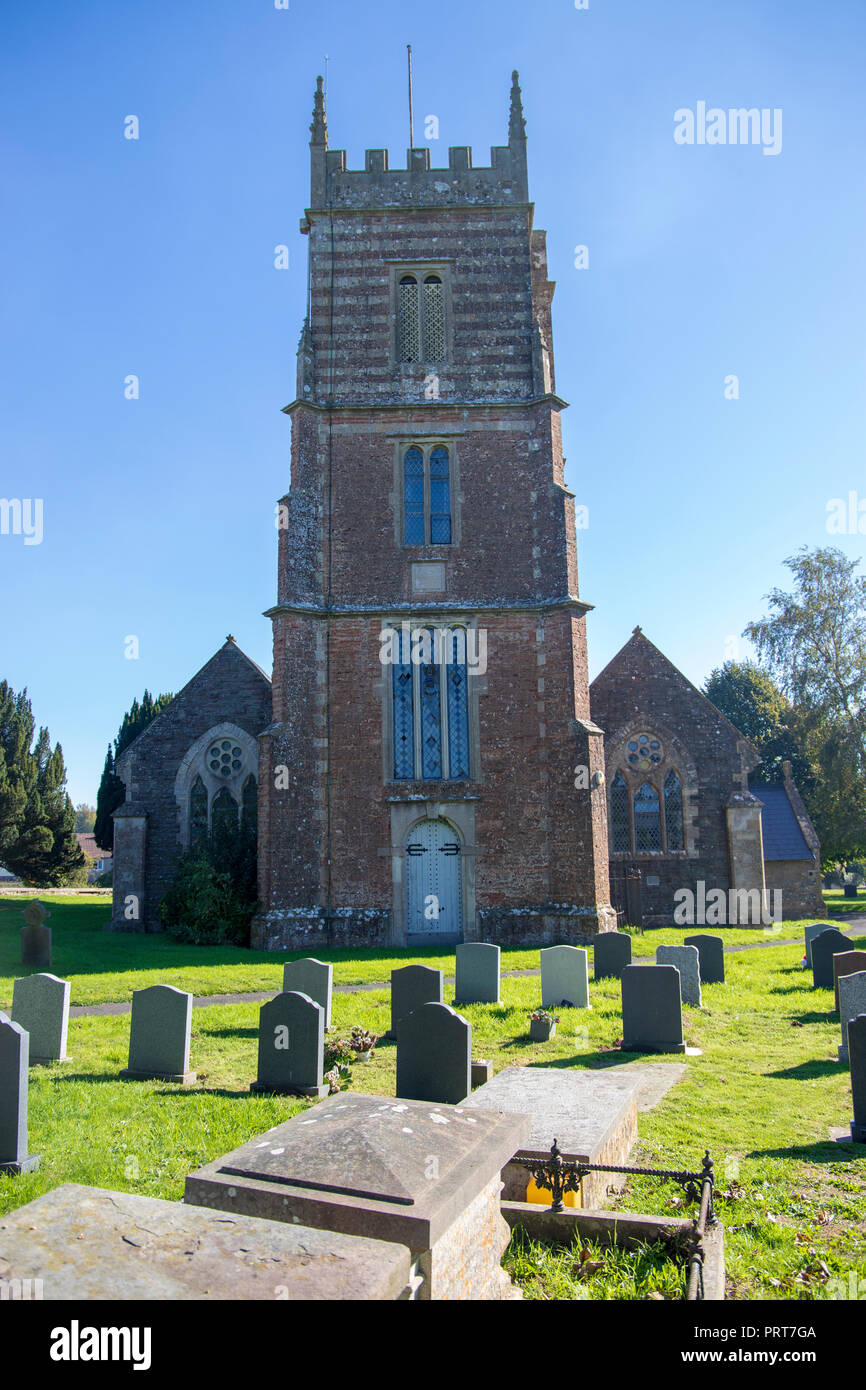 St Augustines Church, Clutton Stock Photo - Alamy