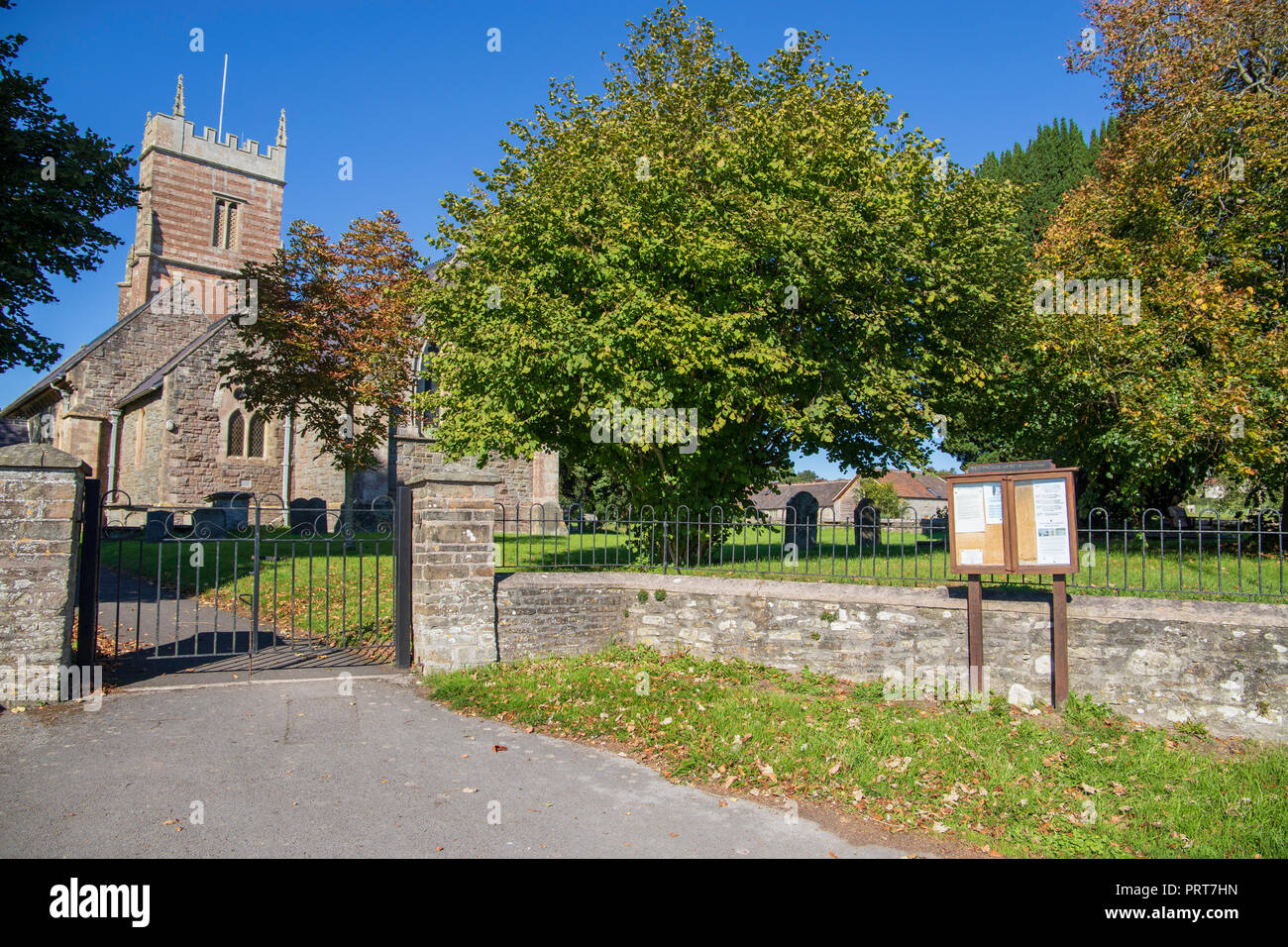 St Augustines Church, Clutton Stock Photo - Alamy