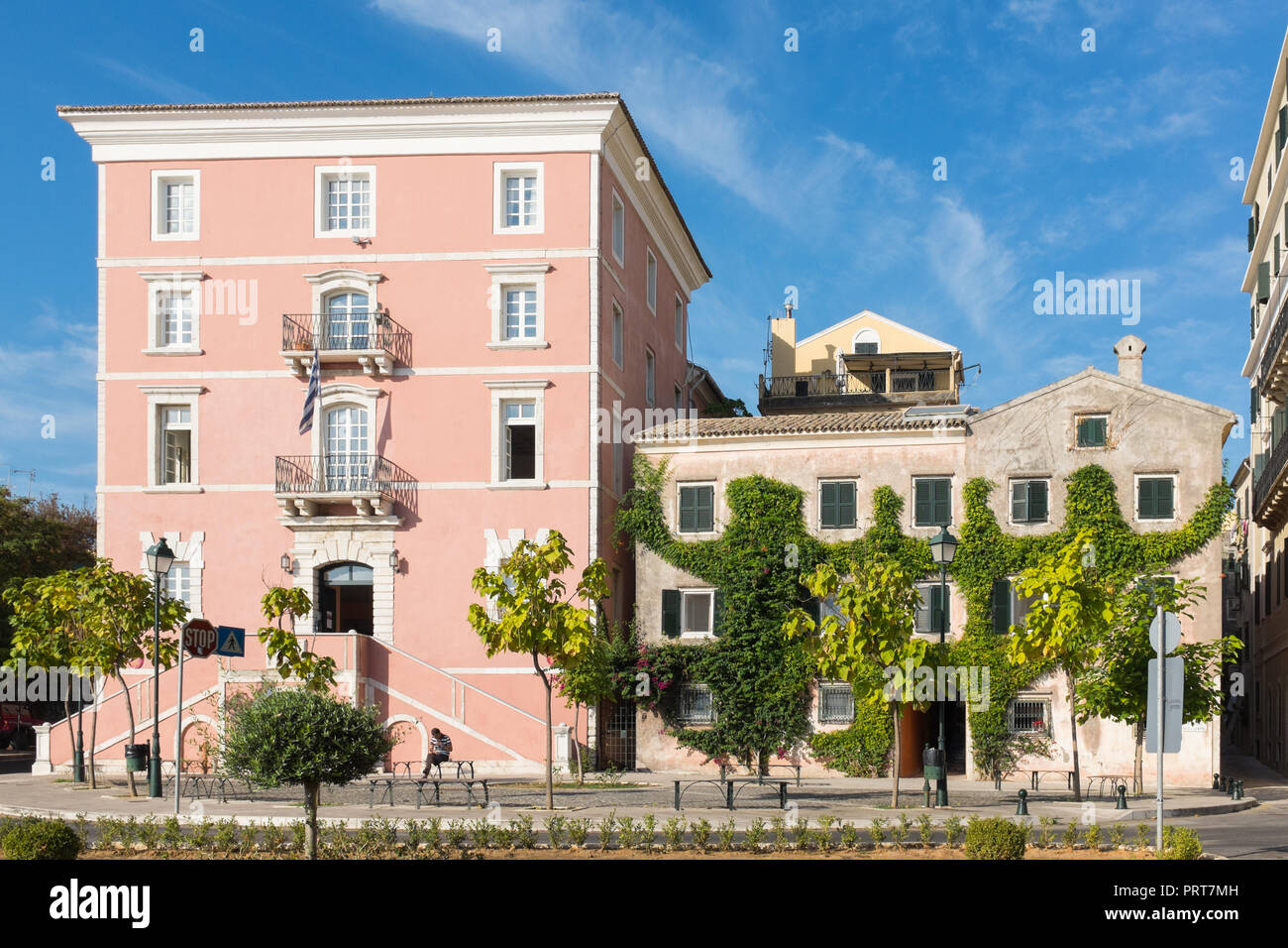 The Ionian Academy Building in Corfu Town, Corfu Stock Photo - Alamy