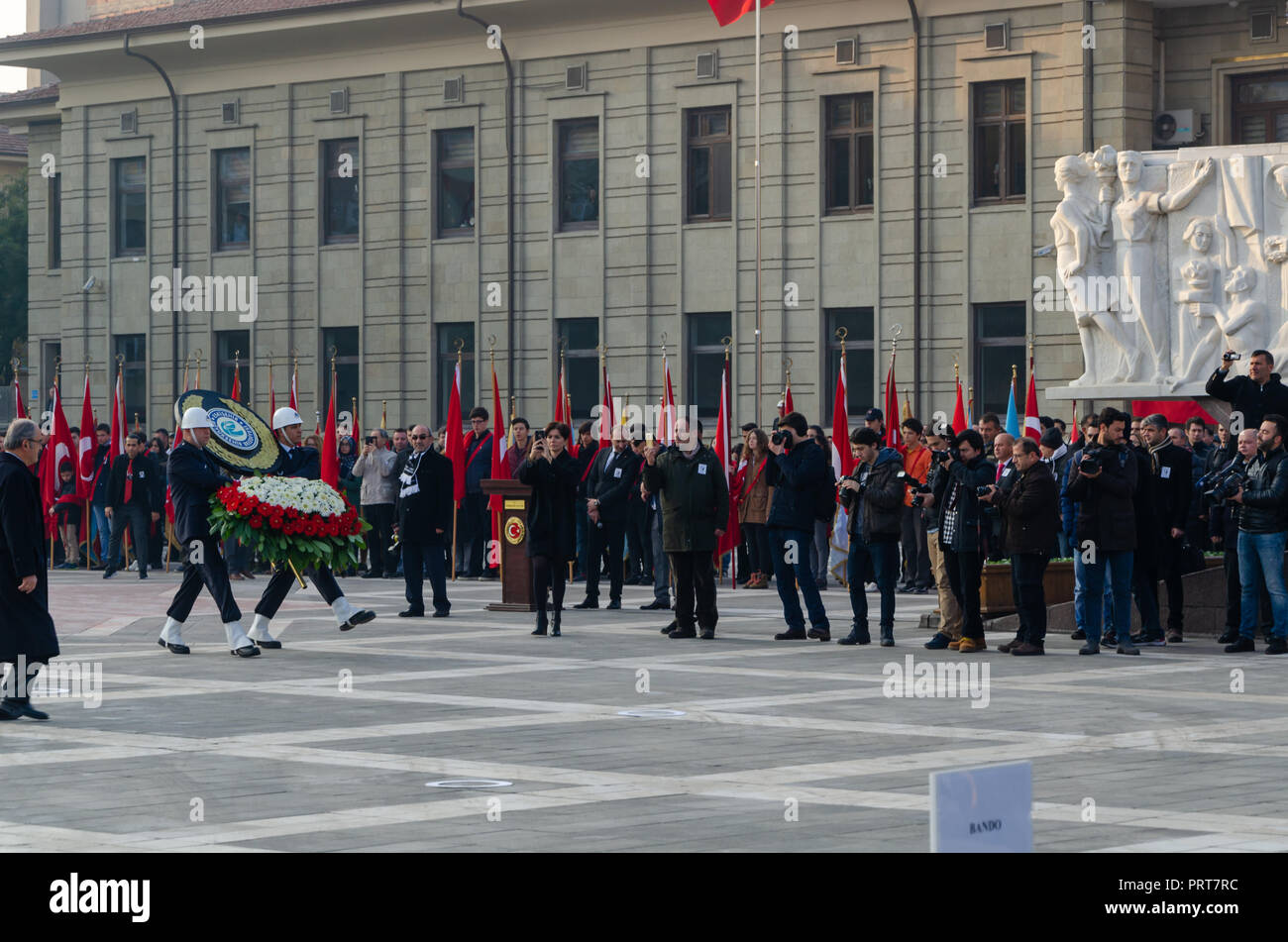 Ataturk memorial ceremony hi-res stock photography and images - Alamy