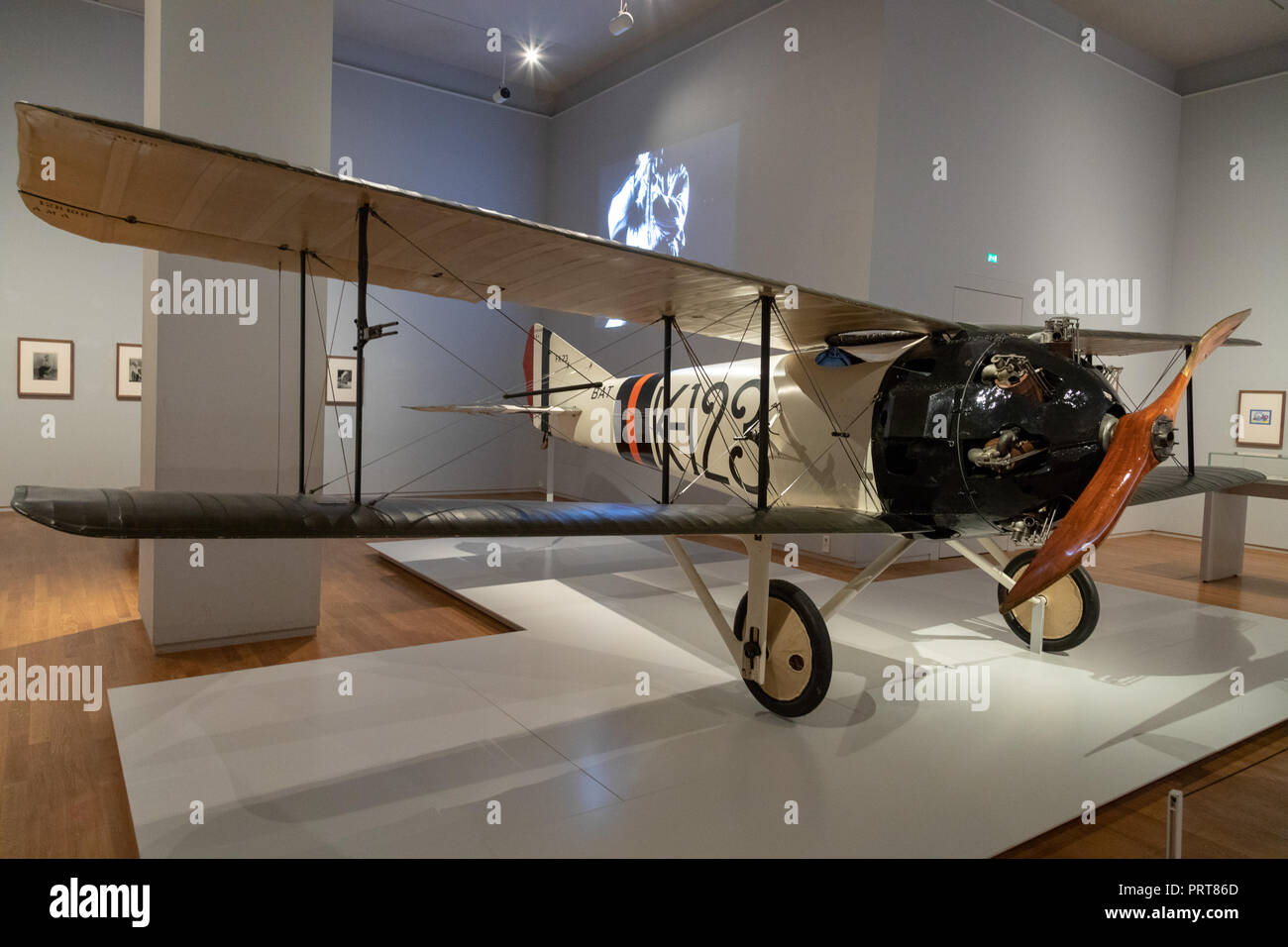 BAT F.K.23 Bantam on display at the Rijksmuseum. Originally on display ...