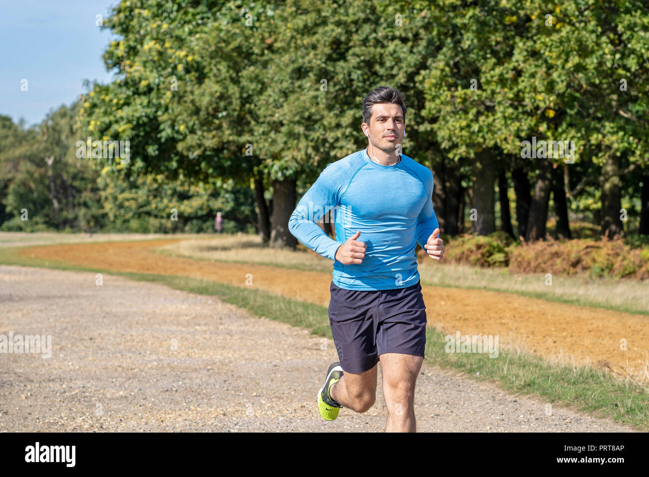 Running jogging fitness exercise training hi-res stock photography and ...