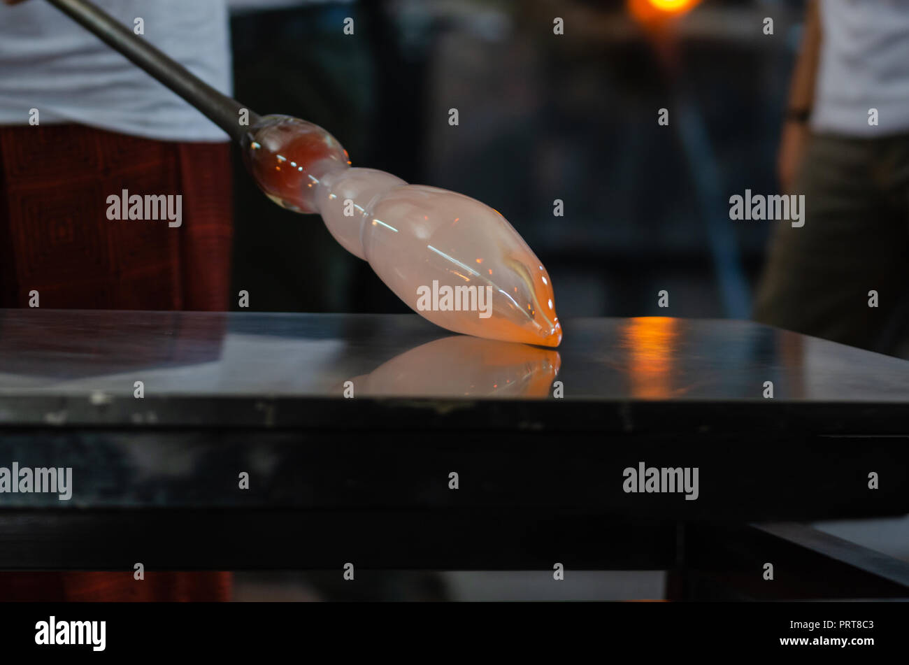 Traditional glass making hand hi-res stock photography and images - Alamy