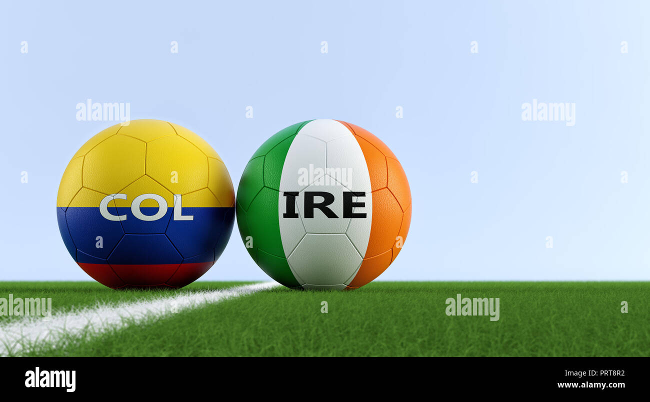 Colombia vs ireland hi-res stock photography and images - Alamy