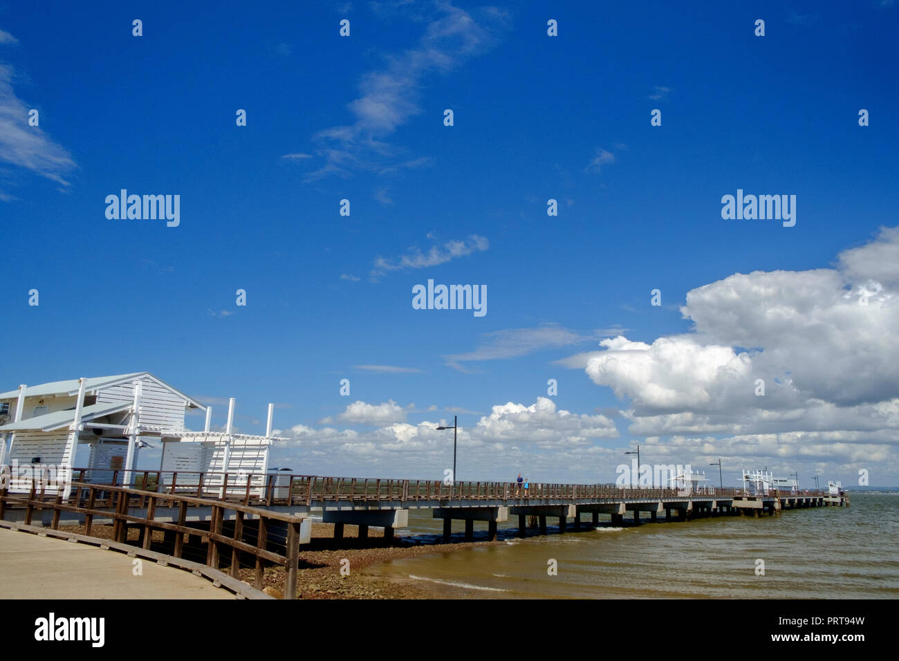 Woody Point Jetty Stock Photo - Alamy