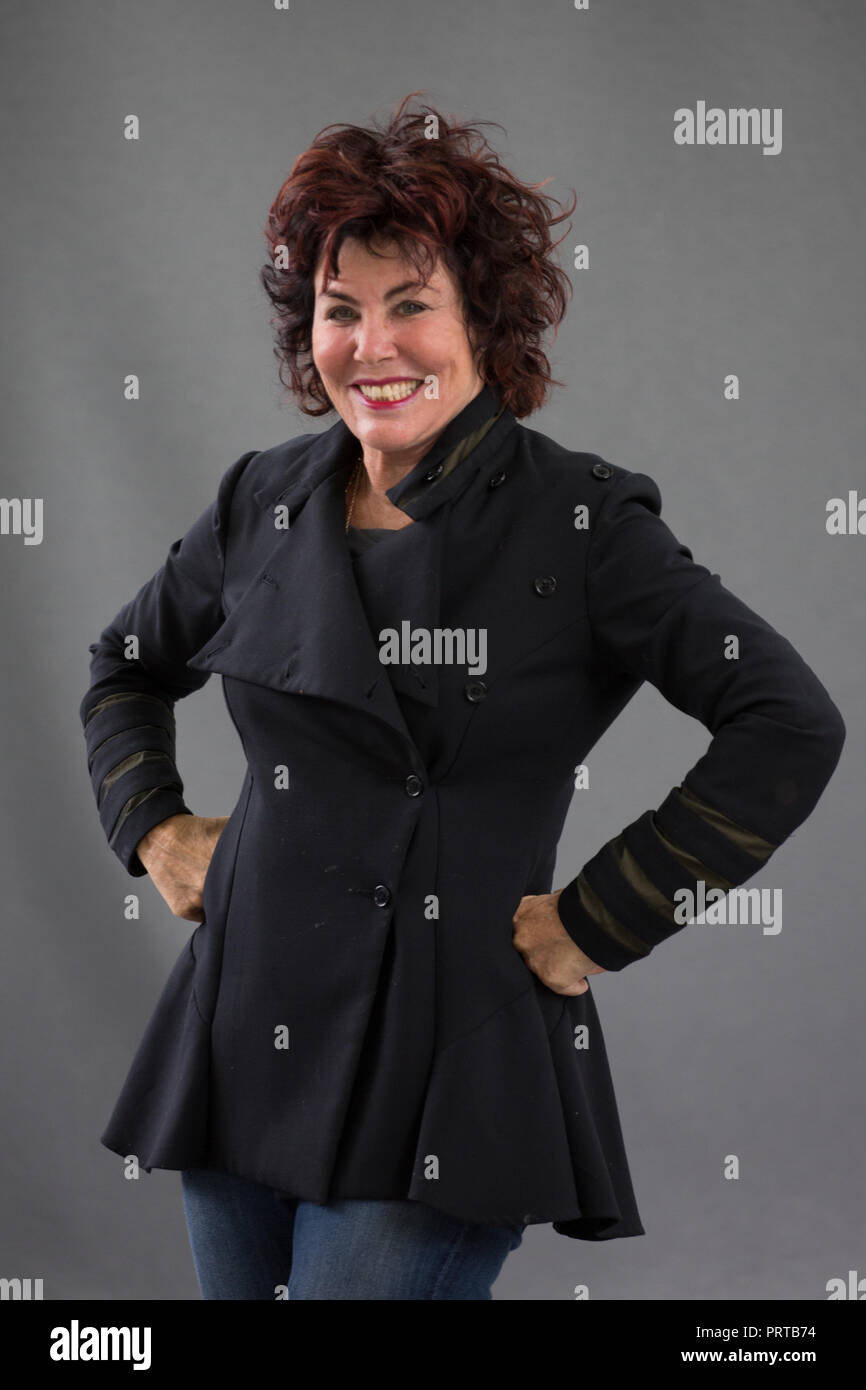 Ruby Wax, American comedian and author, gave a talk at Edinburgh ...