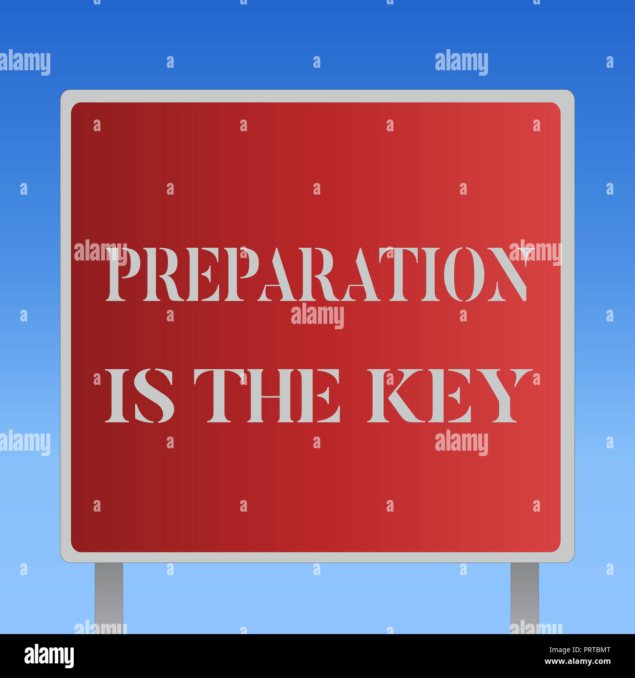 Writing note showing Preparation Is The Key. Business photo showcasing ...