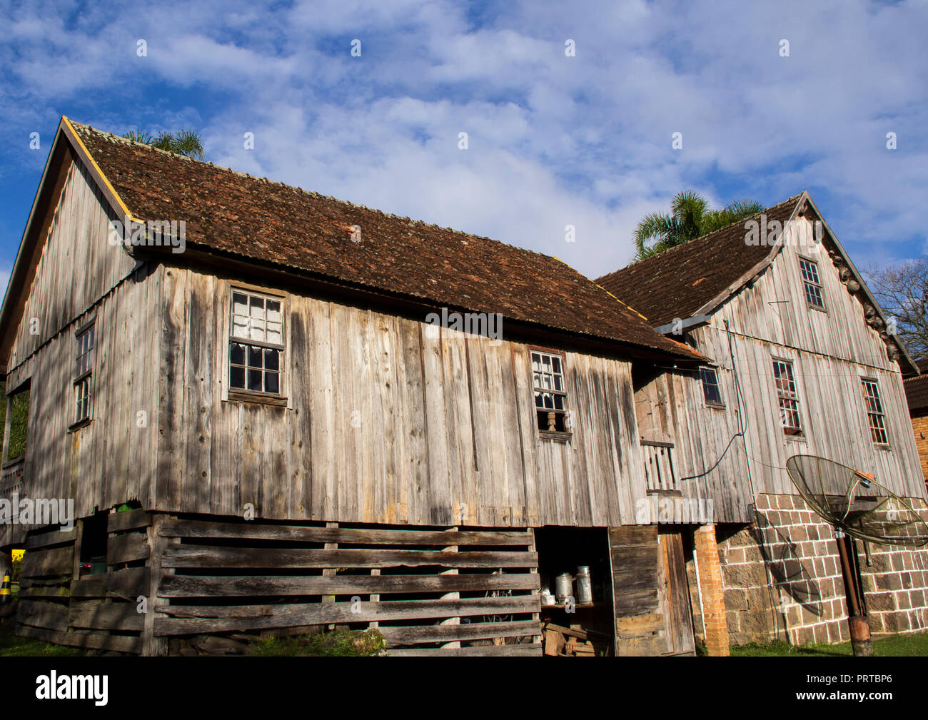 Very simple wooden house, Brazil, South America. Simple wooden house ...