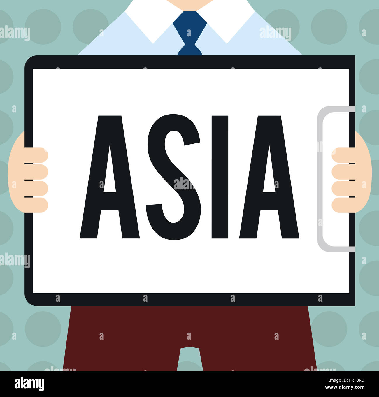 Map of asia showing thailand hi-res stock photography and images - Alamy