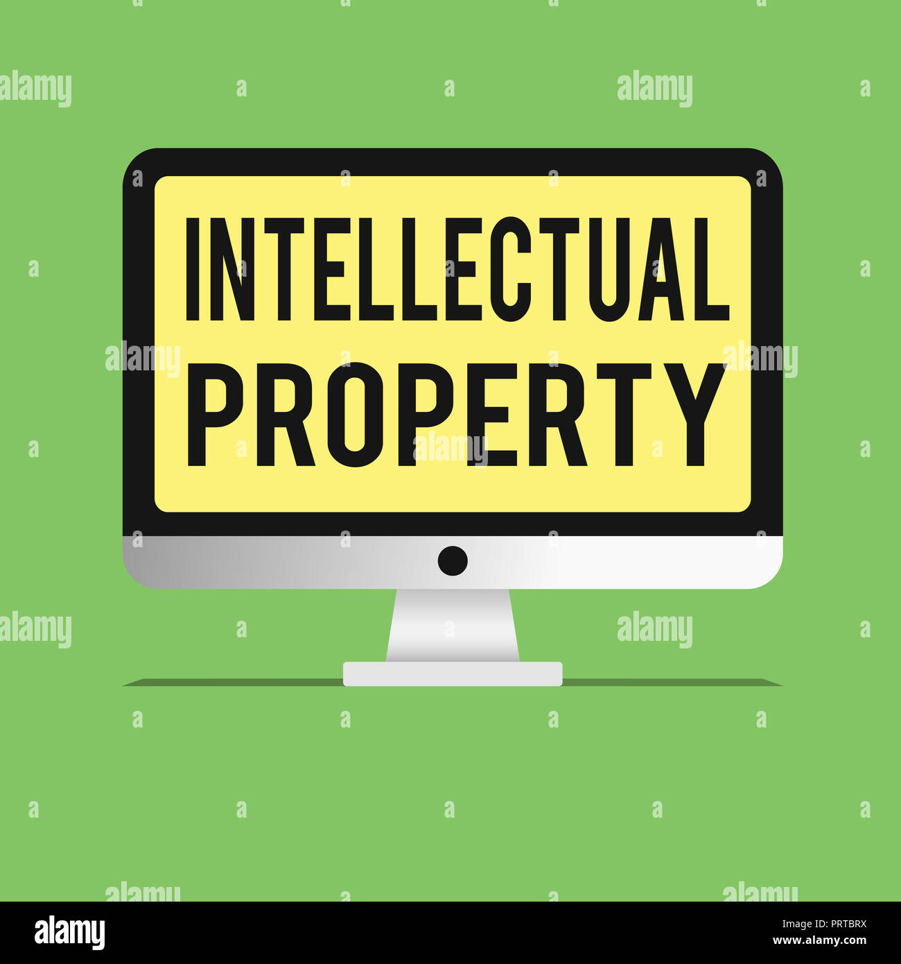 Word writing text Intellectual Property. Business concept for Protect ...