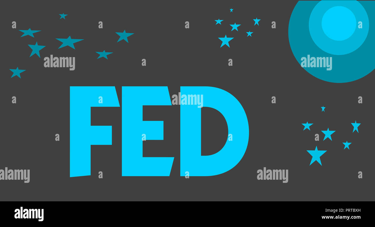 Handwriting text writing Fed. Concept meaning A federal agent and ...